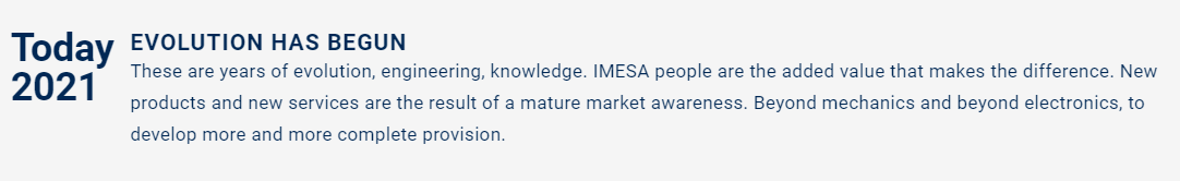 Who are Imesa?